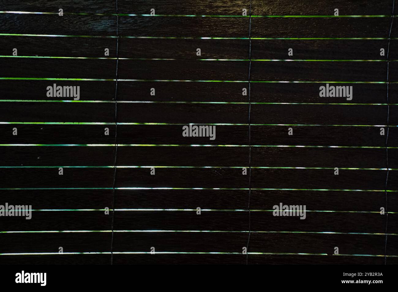 Dark bamboo blind background Stock Photo - Alamy