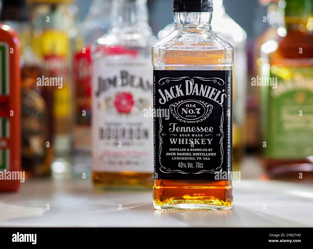 Passau, Germany - October 16, 2024: In this photo illustration, Jack ...