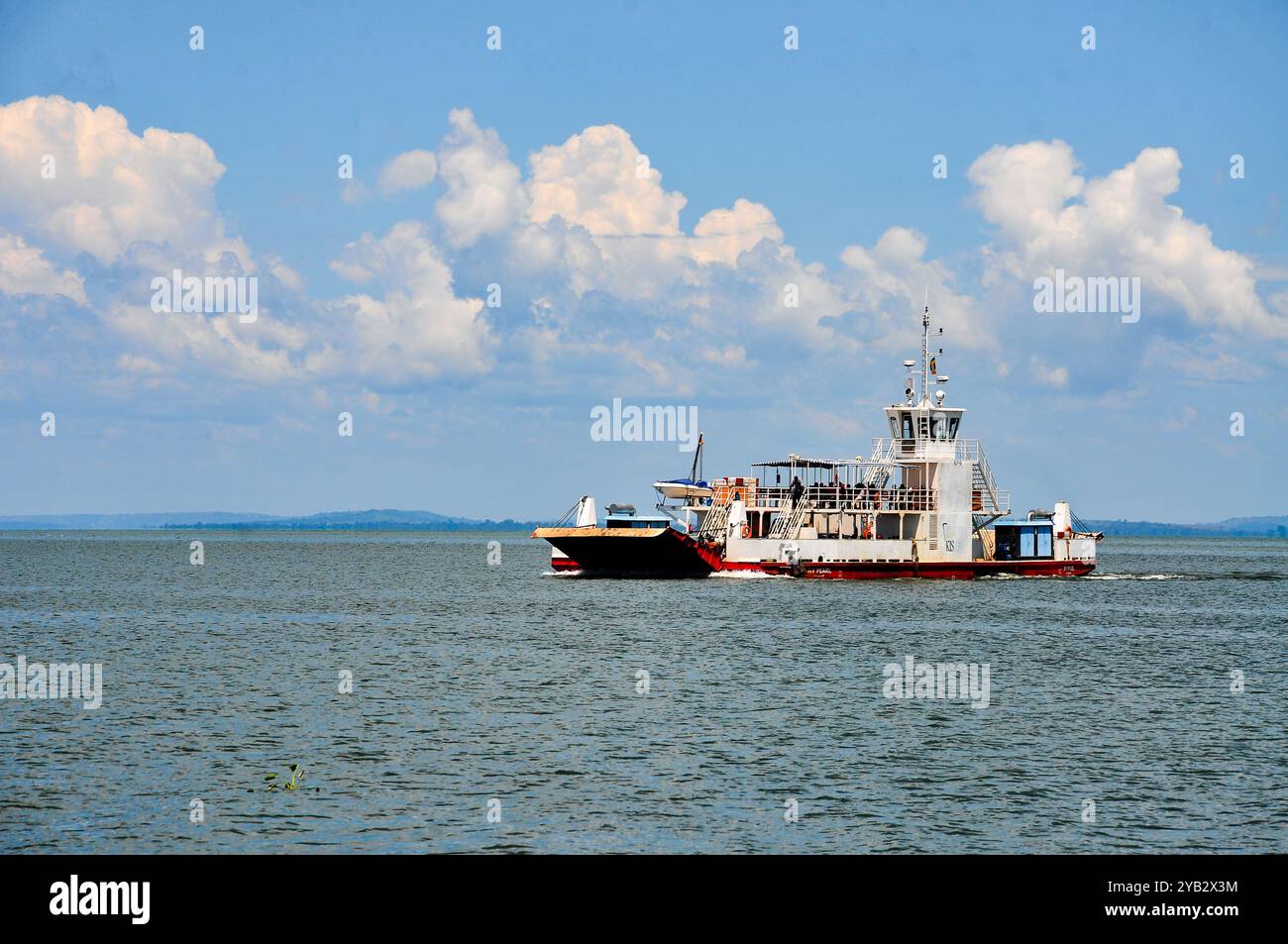 The Bukakata - Ssese Islands Ferry on Lake Victoria - Uganda Stock ...