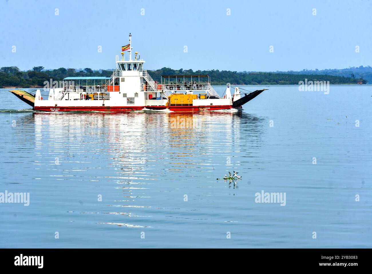 he Bukakata - Ssese Islands Ferry on Lake Victoria - Uganda Stock Photo ...