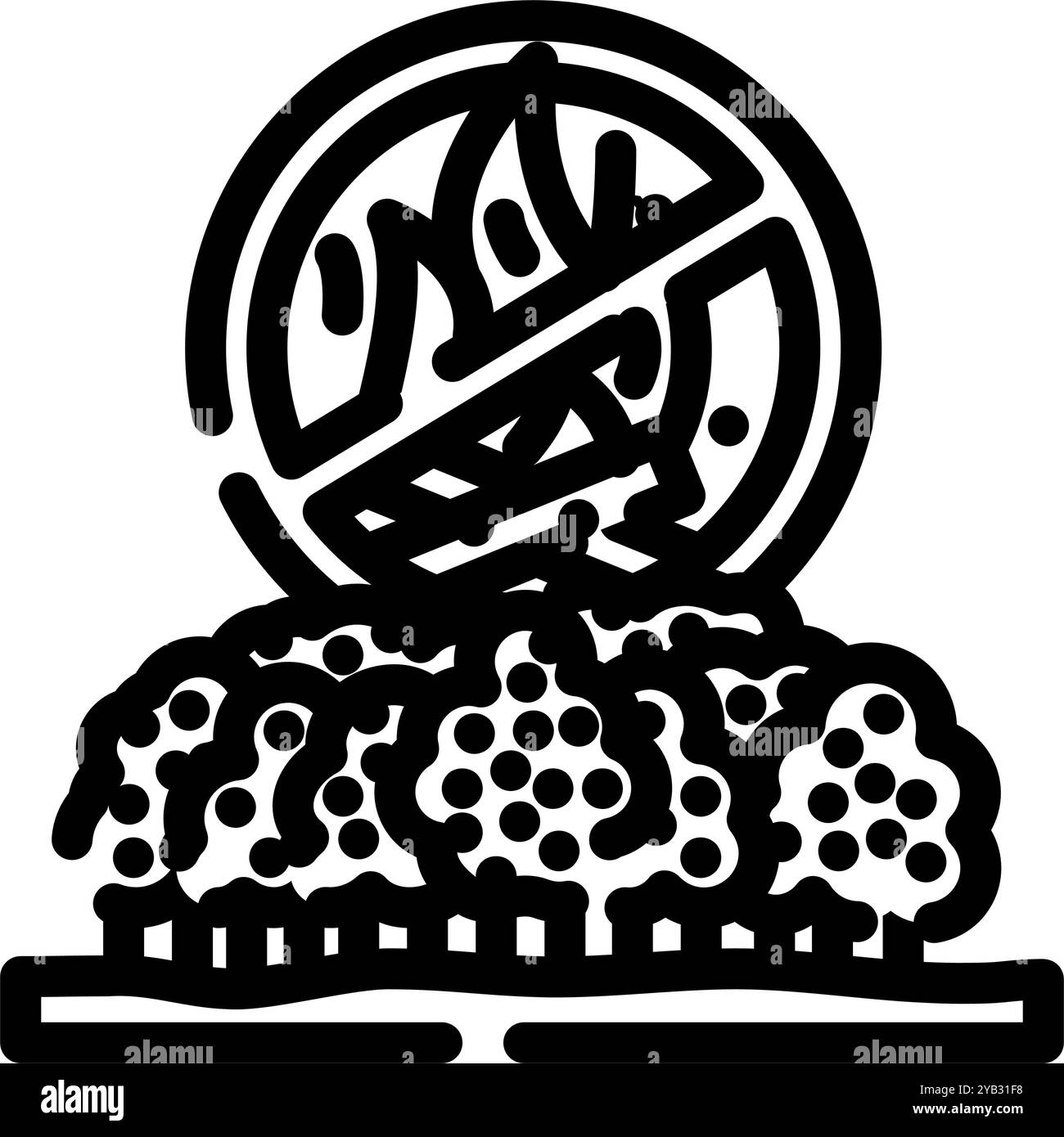 Firebreak line Stock Vector Images - Alamy