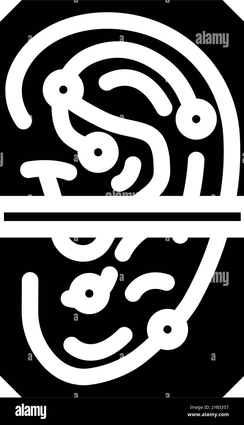 Iris recognition technology Black and White Stock Photos & Images - Alamy