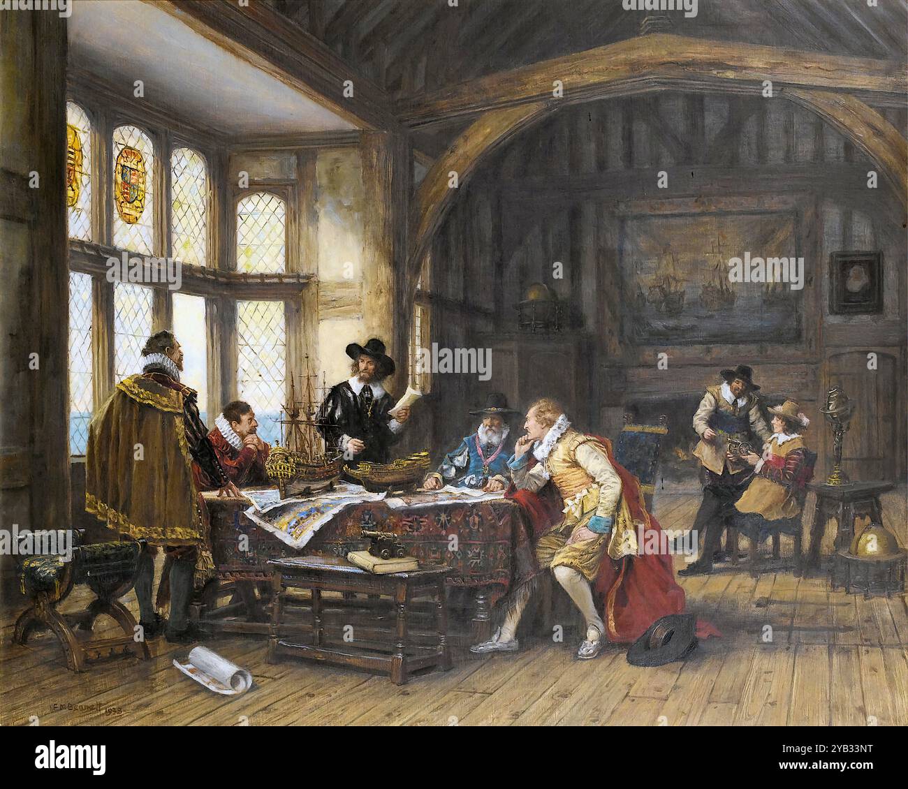Frank moss painting hi-res stock photography and images - Alamy