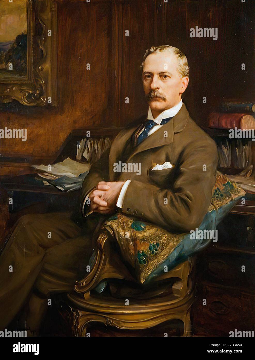 Bennett, Frank Moss - Thomas Francis Anson Stock Photo - Alamy