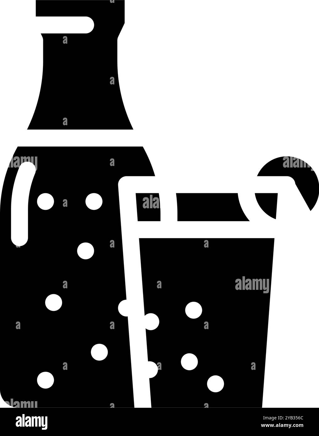 Green pack food icon Black and White Stock Photos & Images - Alamy