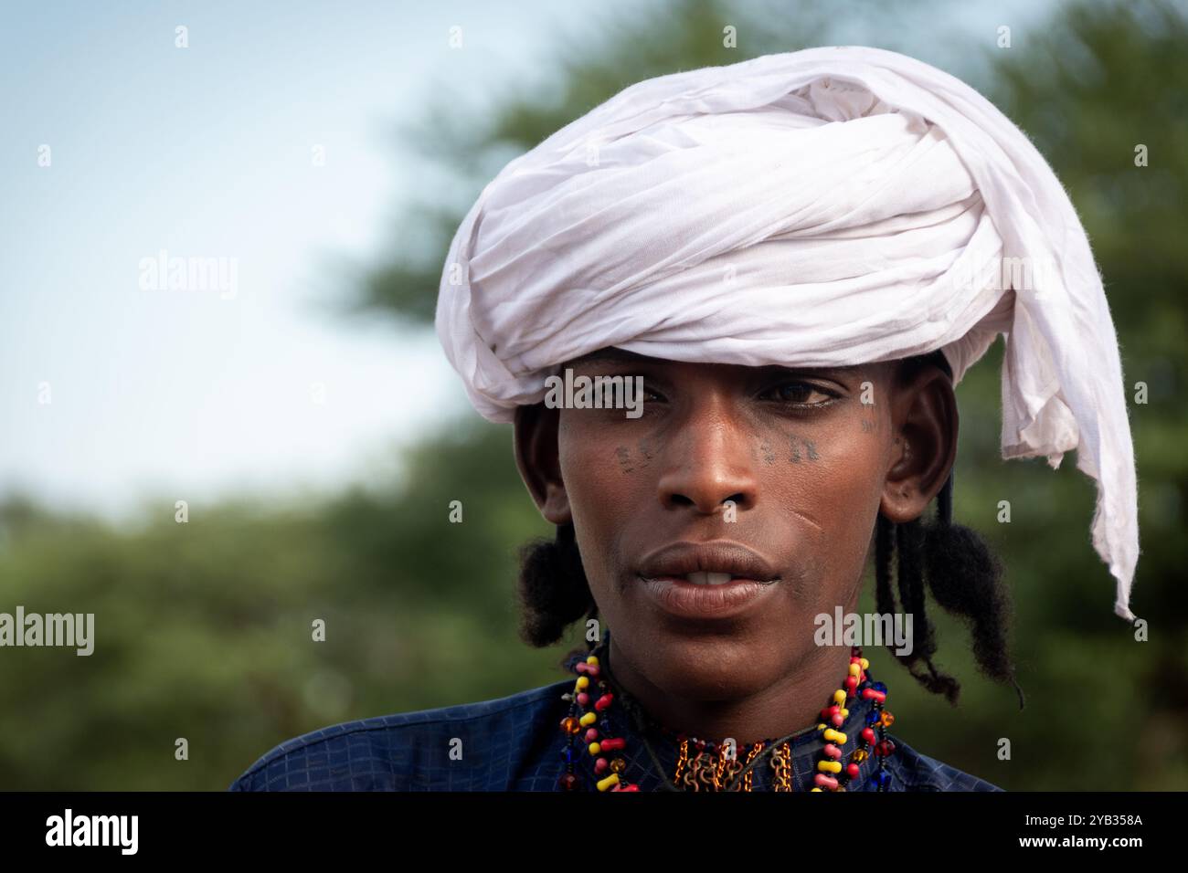 Wodaabe o Bororo, nómadas de Chad Stock Photo - Alamy