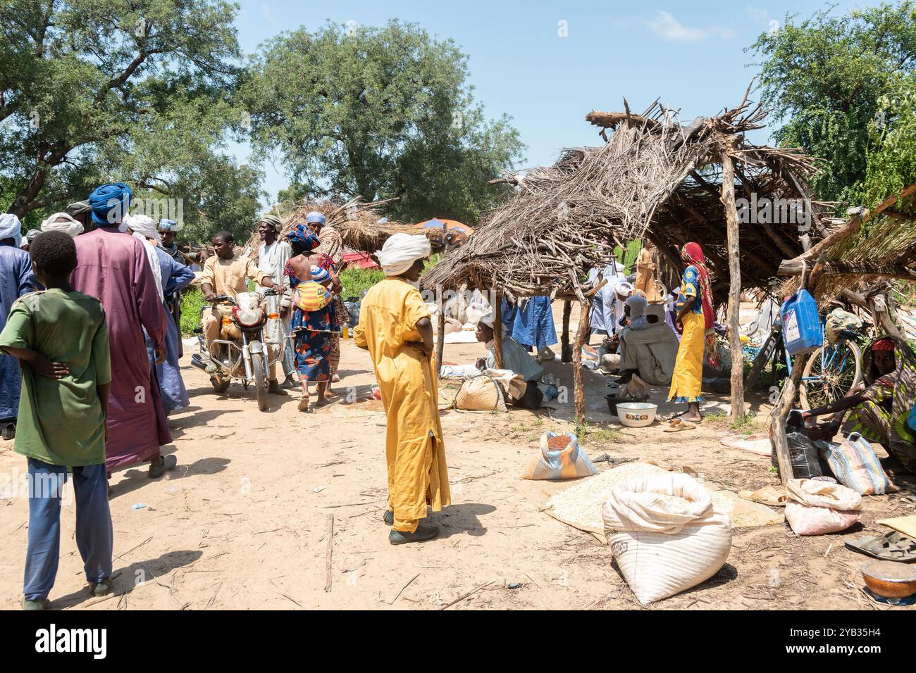 Mercados de Chad (Äfrica Stock Photo - Alamy