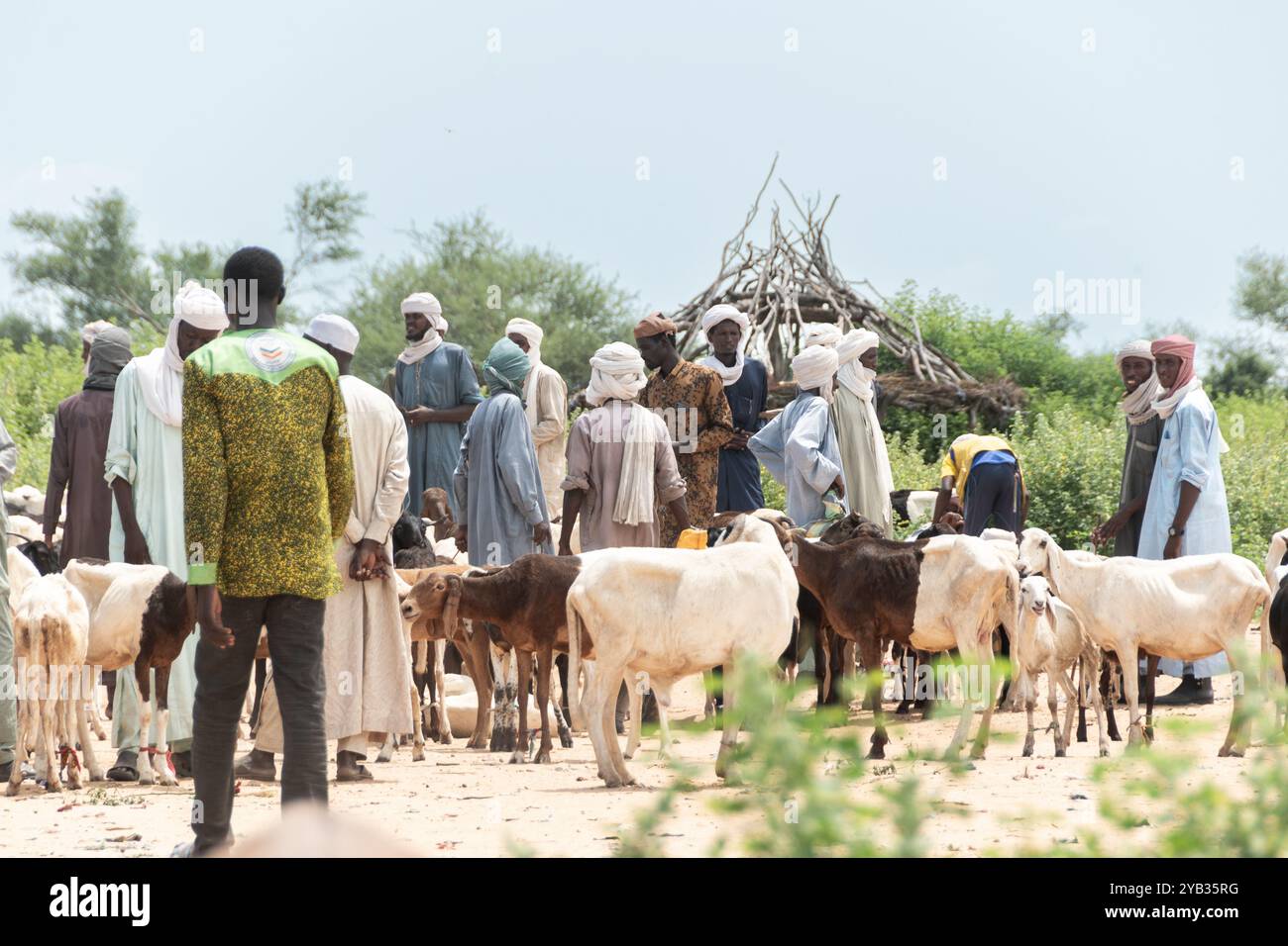 Mercados de Chad (Äfrica Stock Photo - Alamy