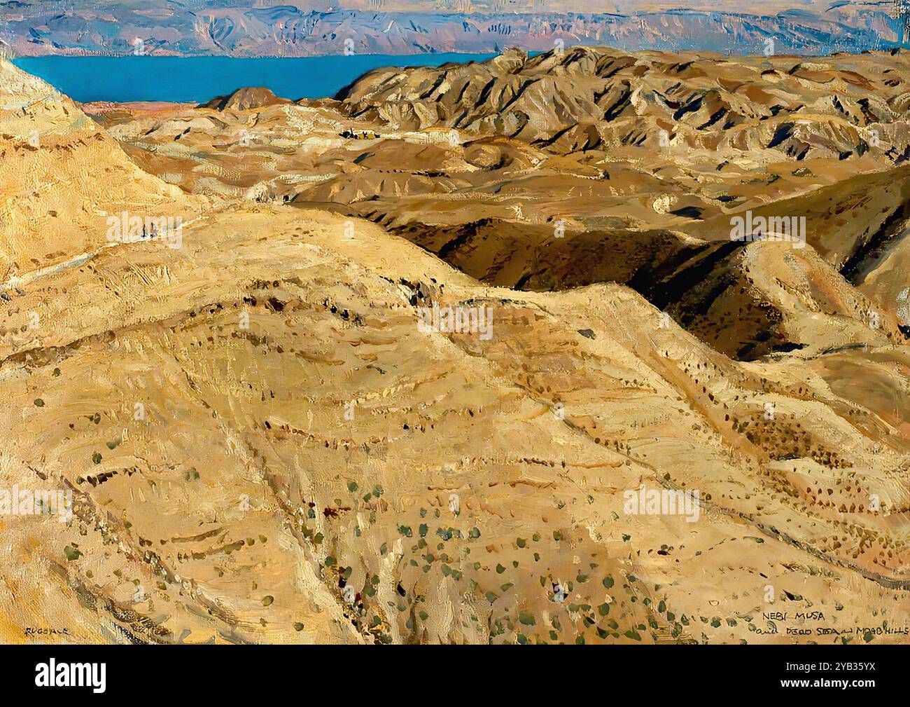 Dugdale, Thomas Cantrell - Nebi Musa (the Tomb of Moses) and the Dead ...