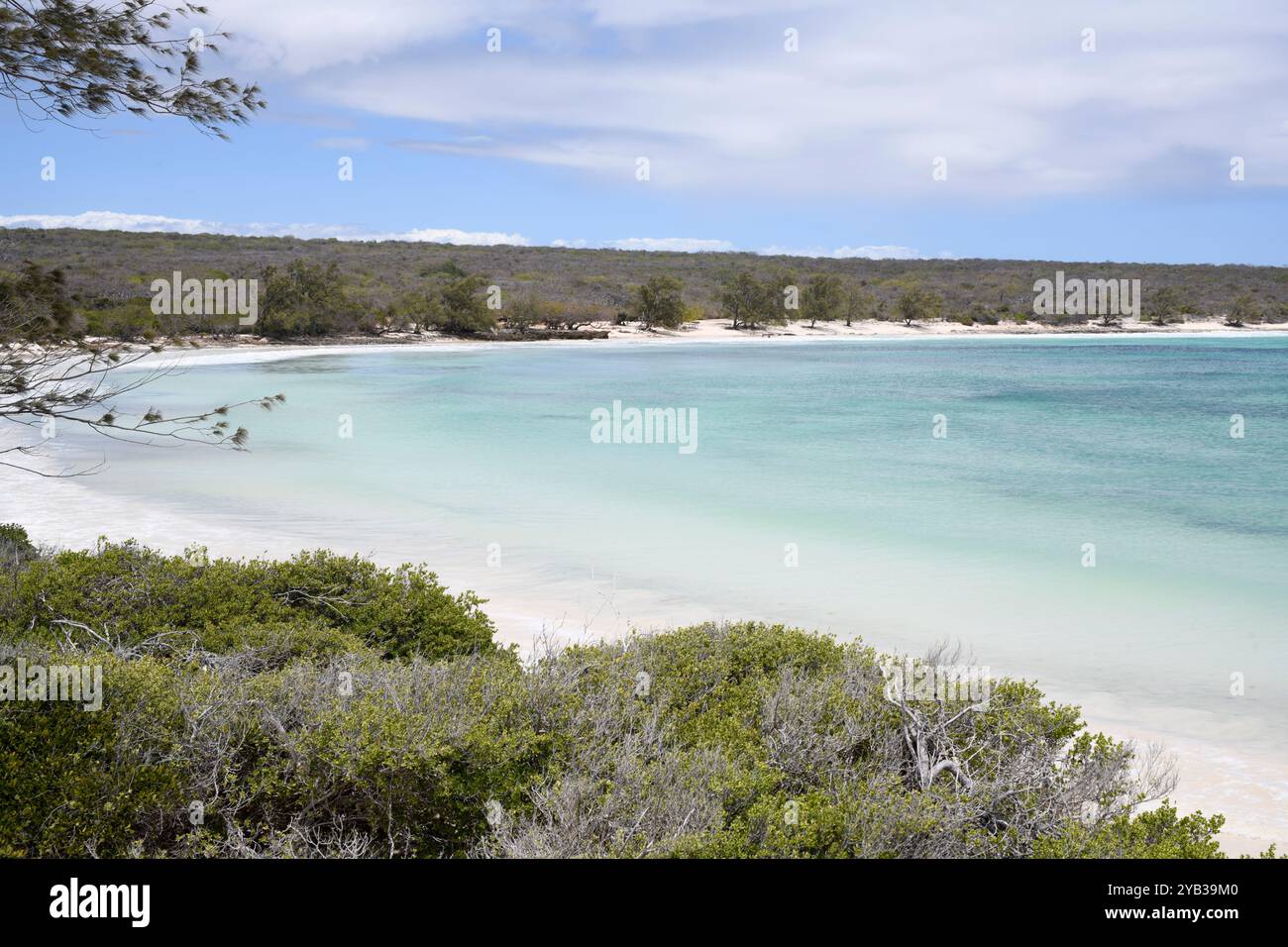 The Three Bays, coast near Antsiranana. Dune Bay panoramic view. Diana ...