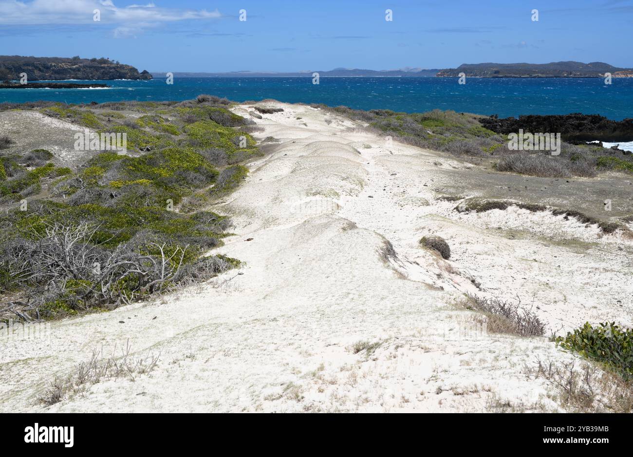 The Three Bays, coast near Antsiranana. Dune Bay. Diana region ...