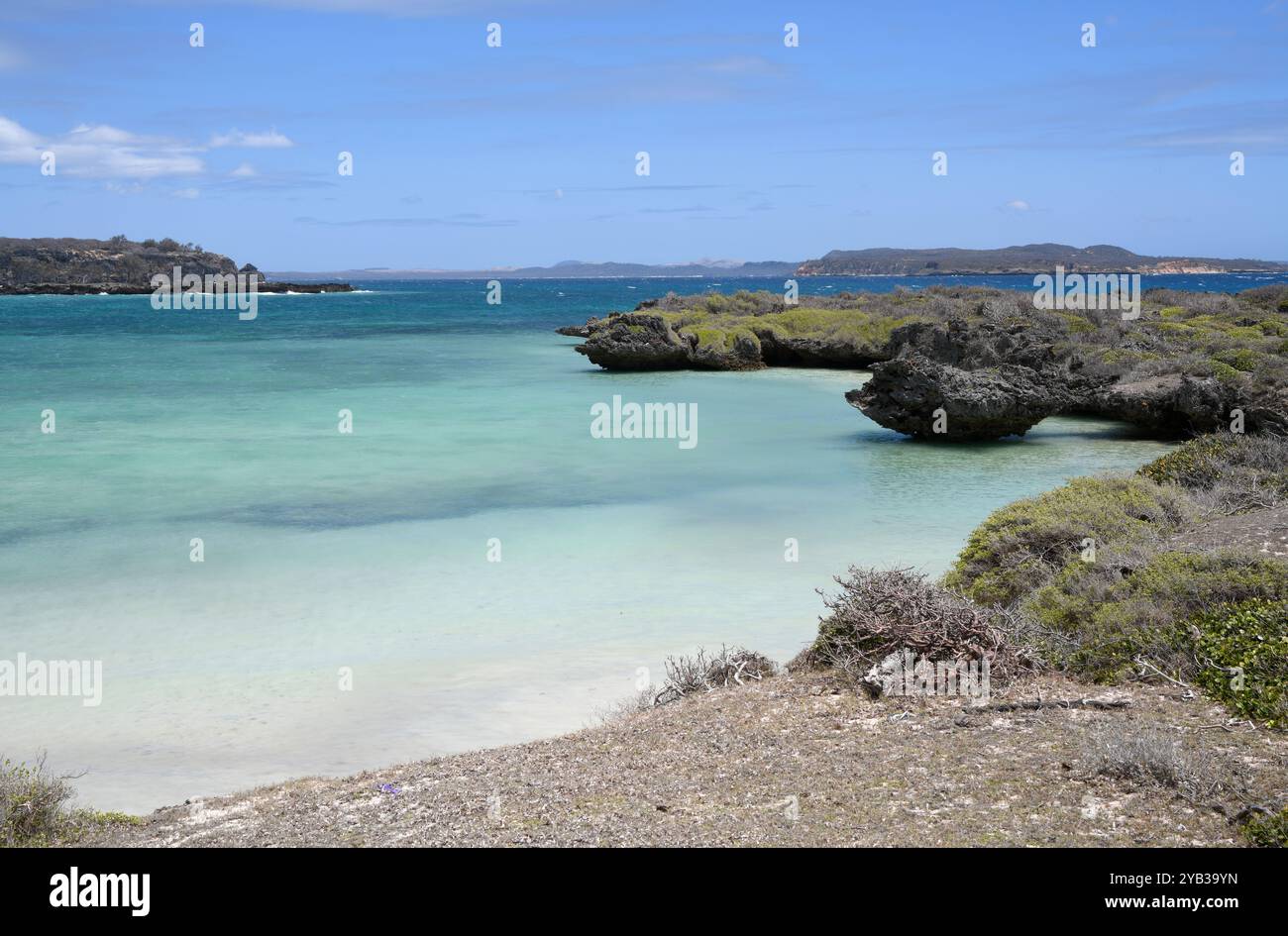 The Three Bays, coast near Antsiranana. Pigeon Bay. Diana region ...