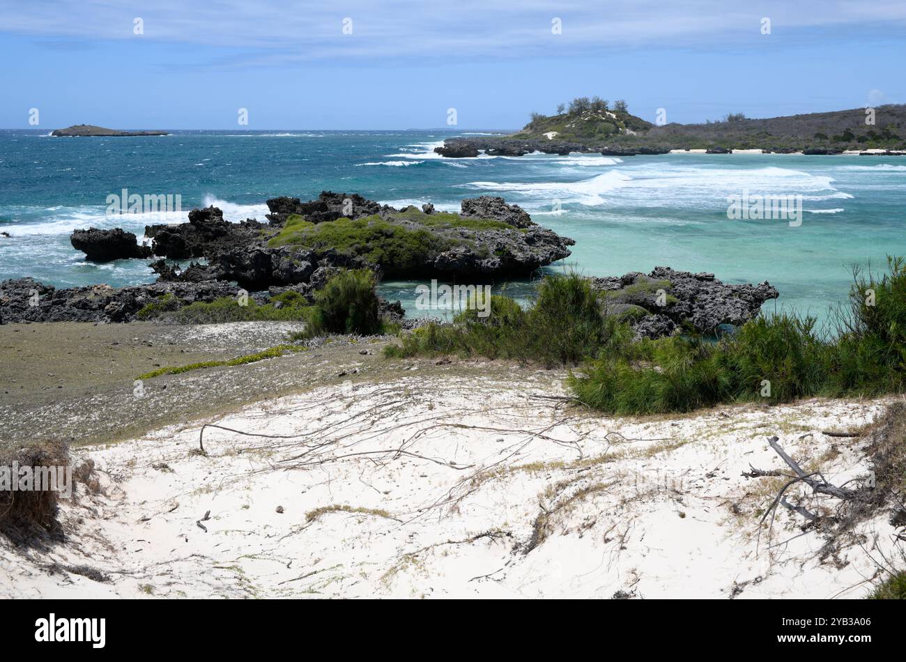 The Three Bays, coast near Antsiranana. Pigeon Bay. Diana region ...