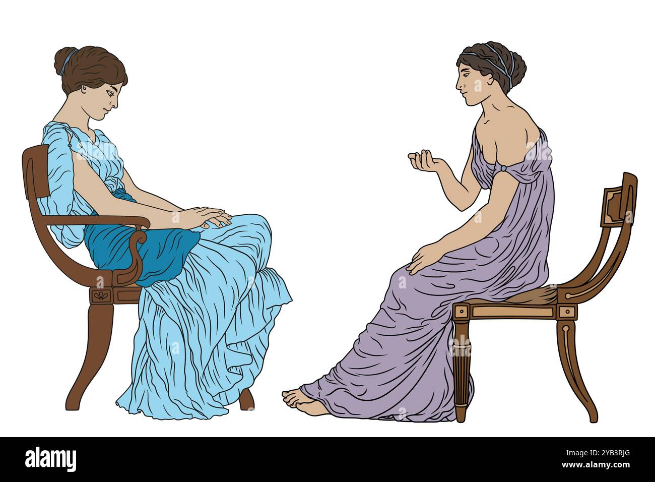 Ancient greek women hi-res stock photography and images - Alamy