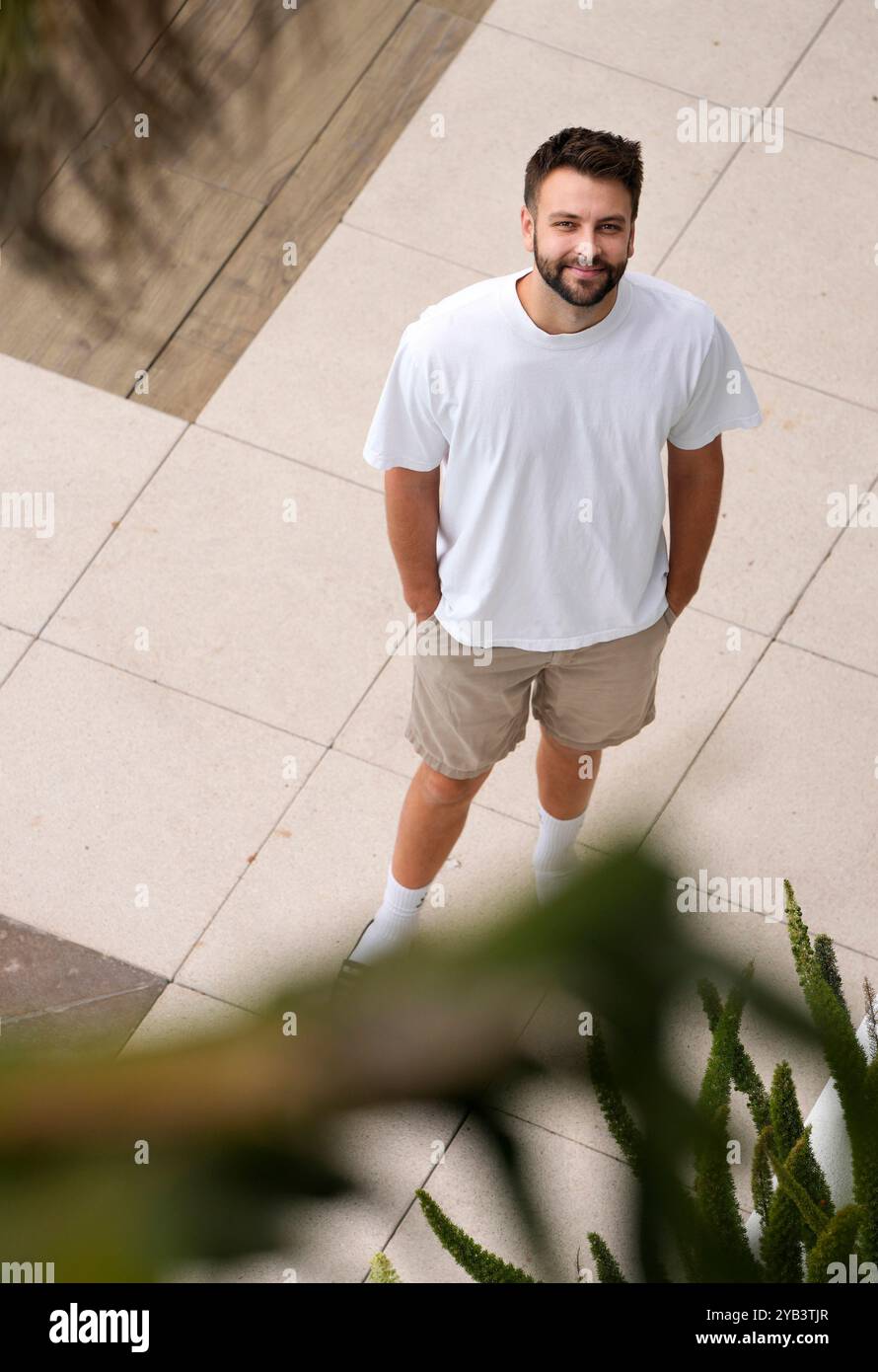 Influencer Jimmy Darts poses for a portrait, Monday, Oct. 14, 2024, in ...