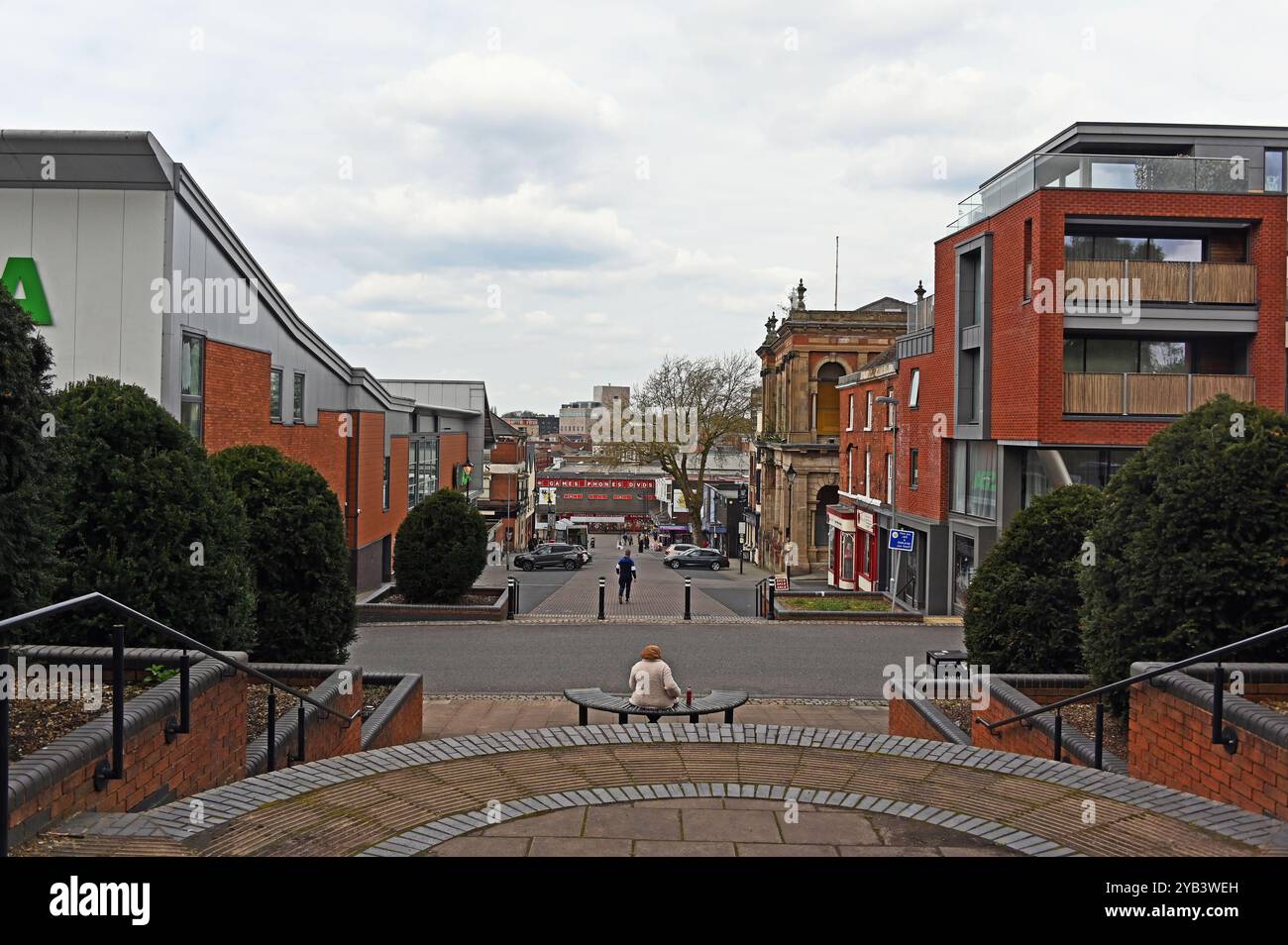 High Street, Walsall, West Midlands, England, United Kingdom, Europe ...