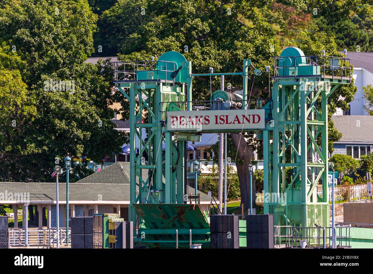 Peaks Island in Casco Bay, Portland, Maine, USA Stock Photo - Alamy