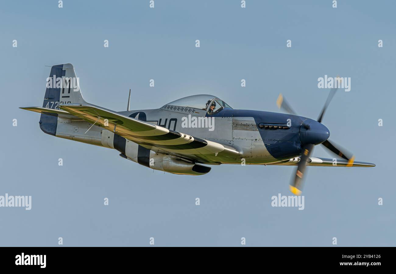 North American P-51D Mustang Stock Photo - Alamy