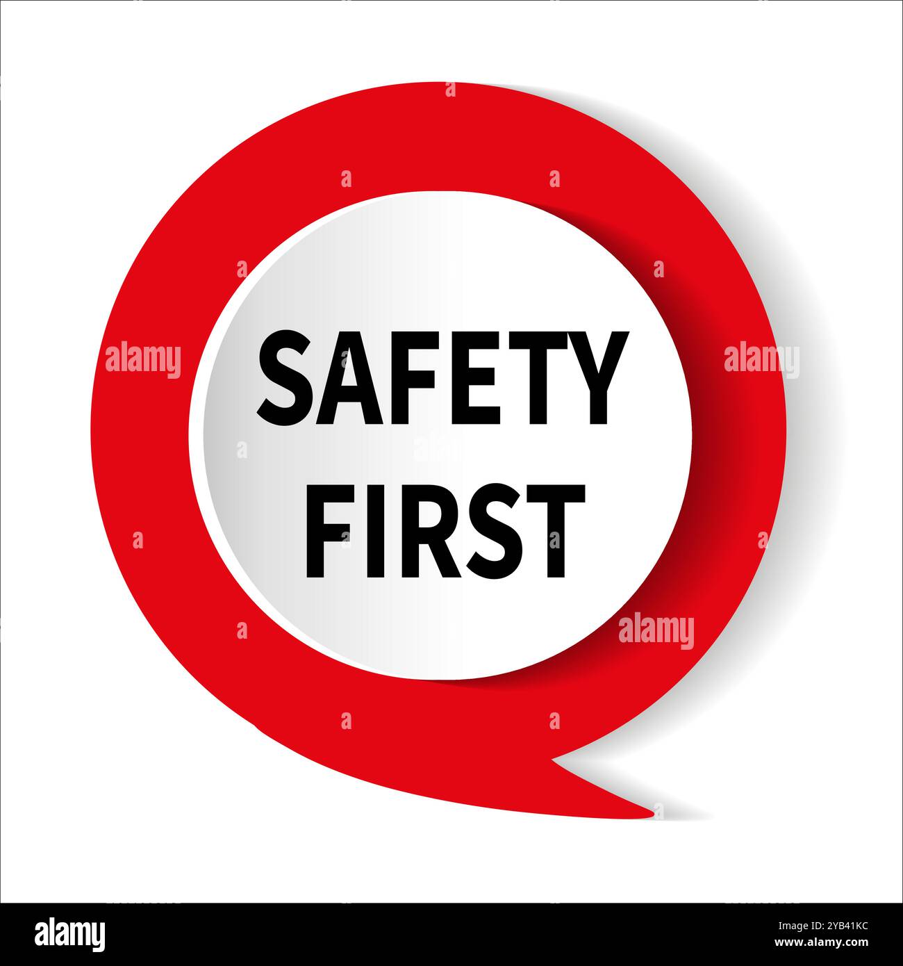Safety symbols and first signs, work safety, caution work hazards ...