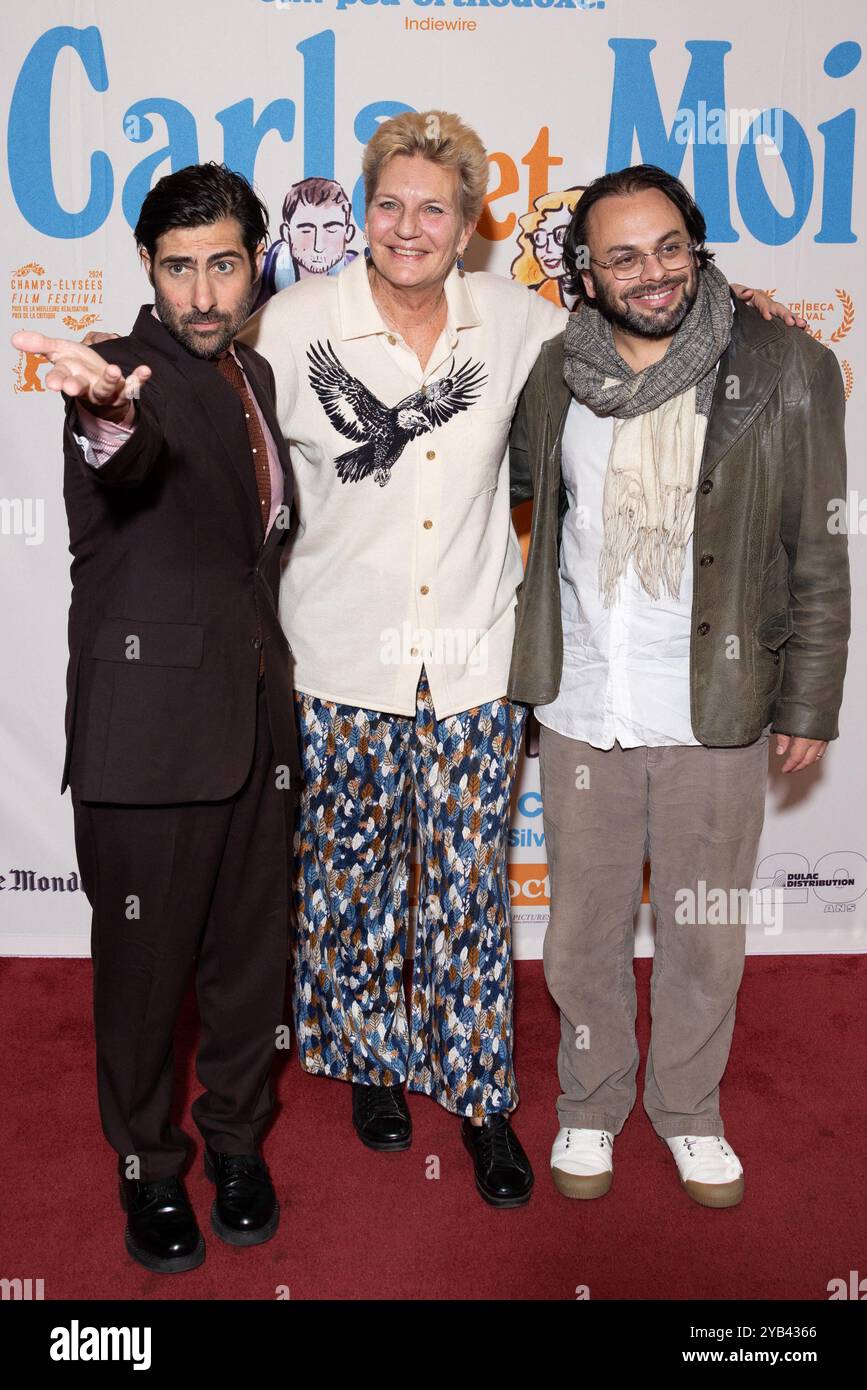 Paris, France. 16th Oct, 2024. Jason Schwartzman, Sophie Dulac and ...