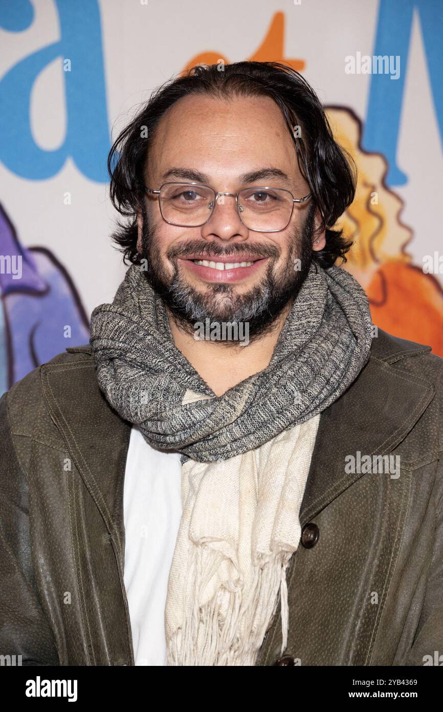 Paris, France. 16th Oct, 2024. Nathan Silver attends the 'Carla Et Moi ...