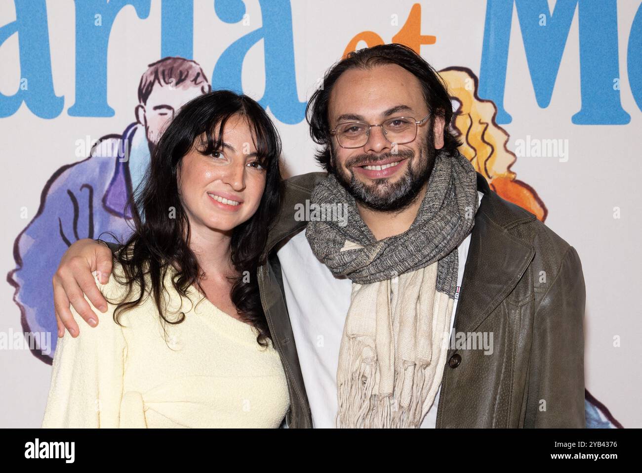 Paris, France. 16th Oct, 2024. Nicole Fuentes and Nathan Silver attend ...