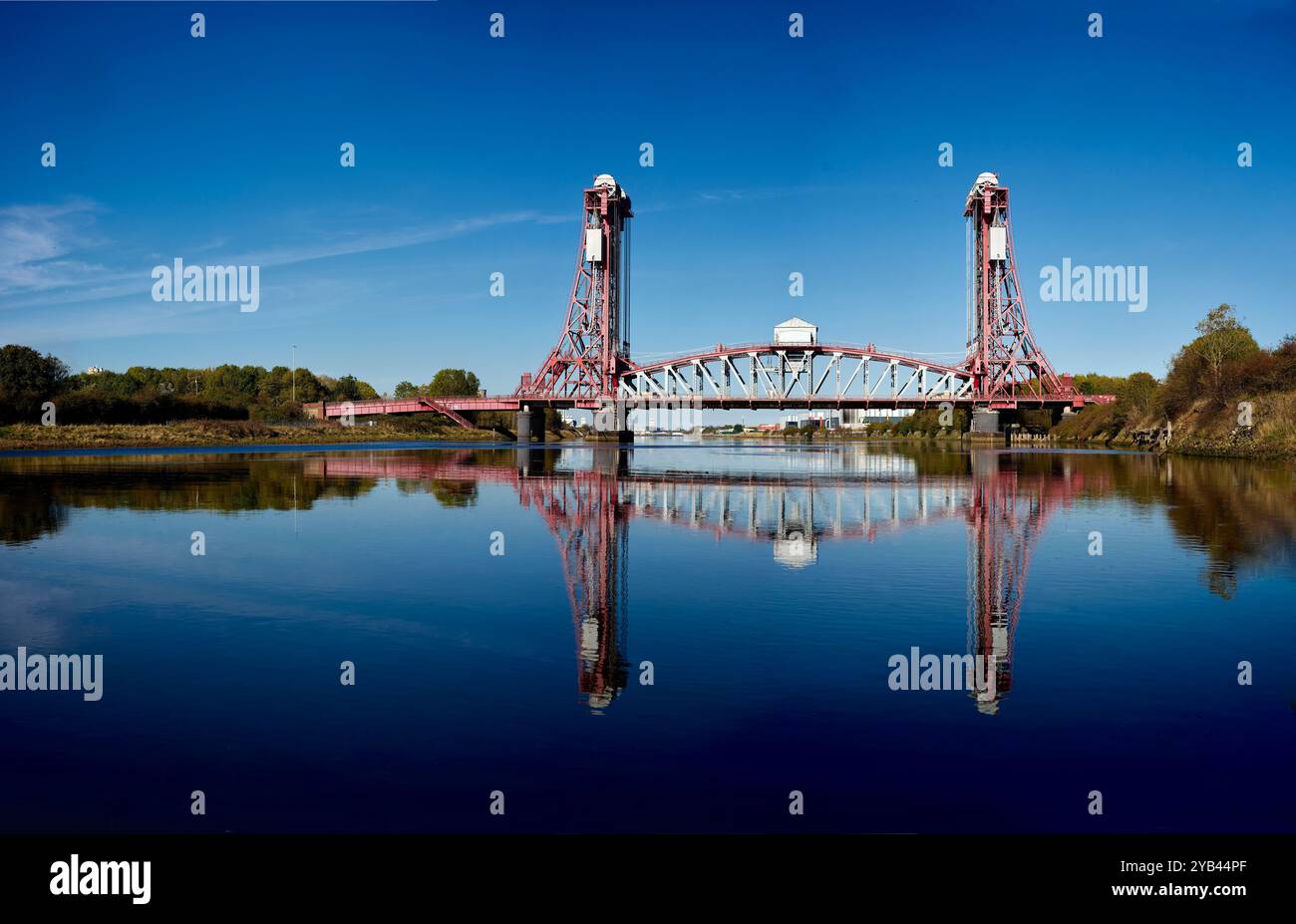 Newport Bridge, Middlesbrough, UK Stock Photo - Alamy