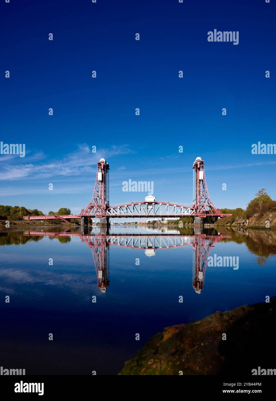 Newport Bridge, Middlesbrough, UK Stock Photo - Alamy