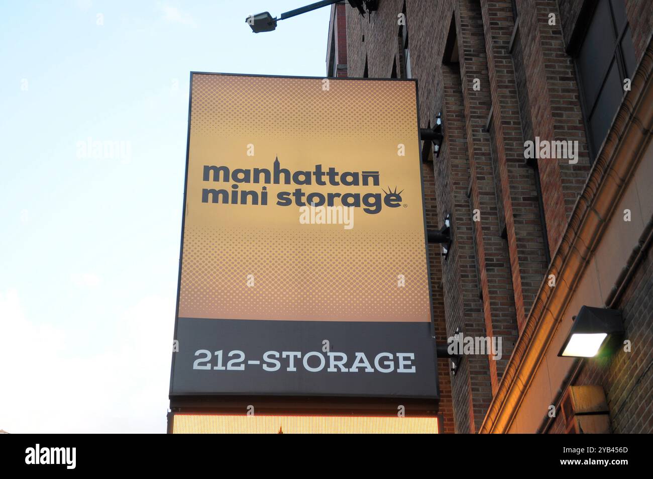 A Manhattan Mini Storage building is seen in Manhattan, New York City ...
