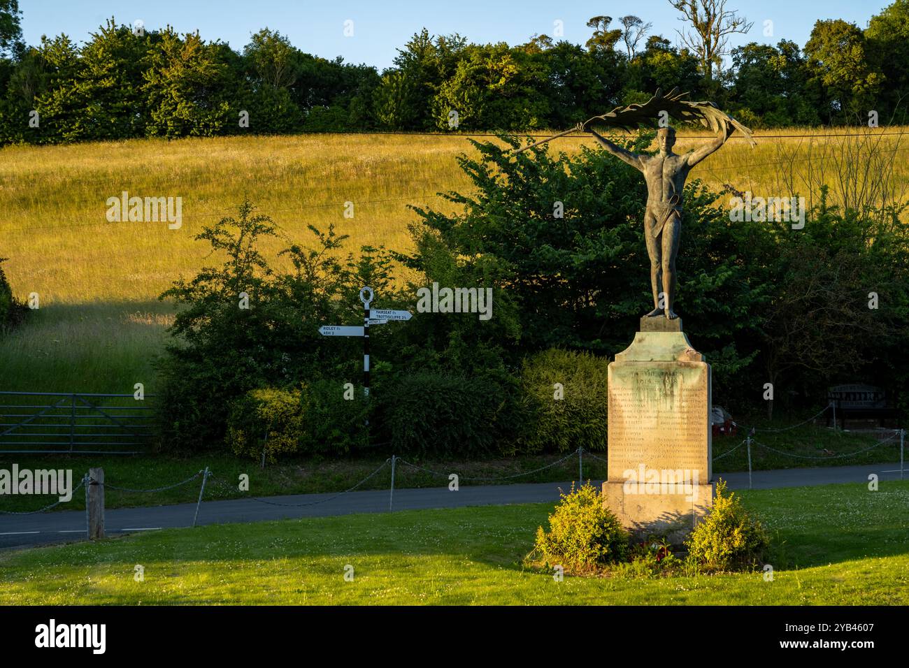 The war memorial at Stansted Kent designed by Alajos Strobl (1856 C ...