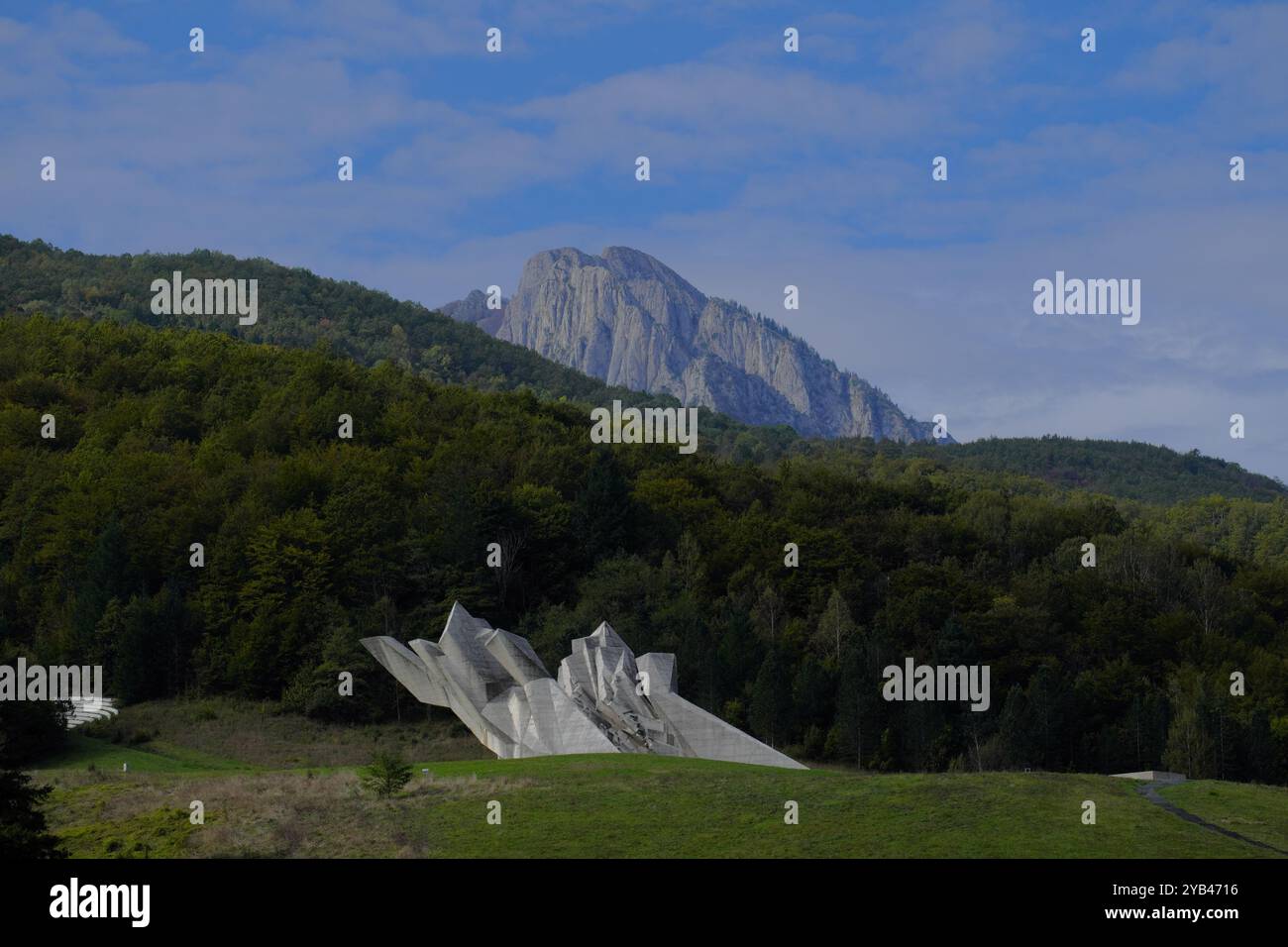 Battle of Sutjeska Memorial Monument Complex in the Valley of Heroes ...