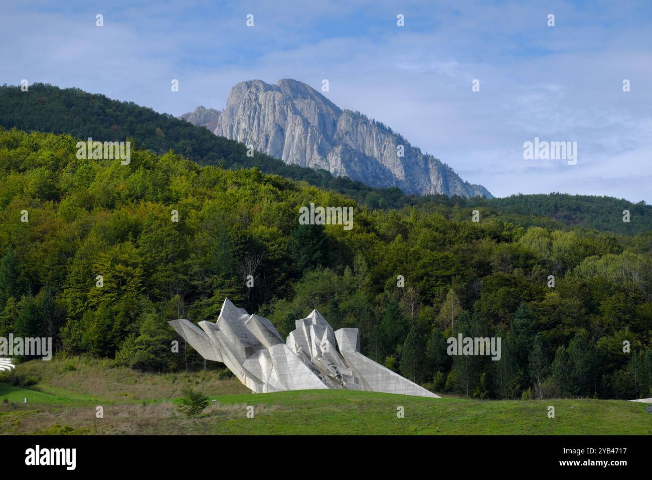 Battle of Sutjeska Memorial Monument Complex in the Valley of Heroes ...