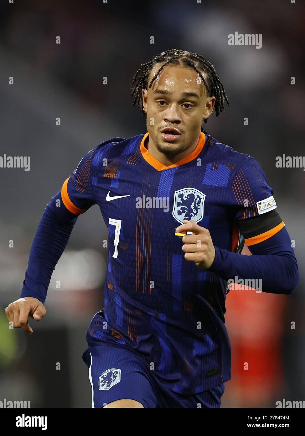 MUNCHEN - Xavi Simons of the Netherlands during the UEFA Nations League ...