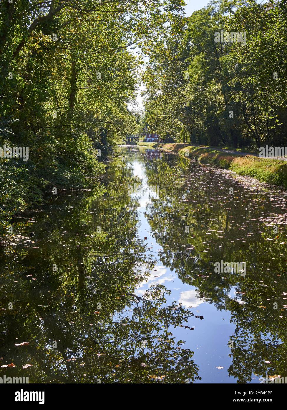 The Lehigh Canal at the National Canal Museum in Easton, Pennsylvania ...