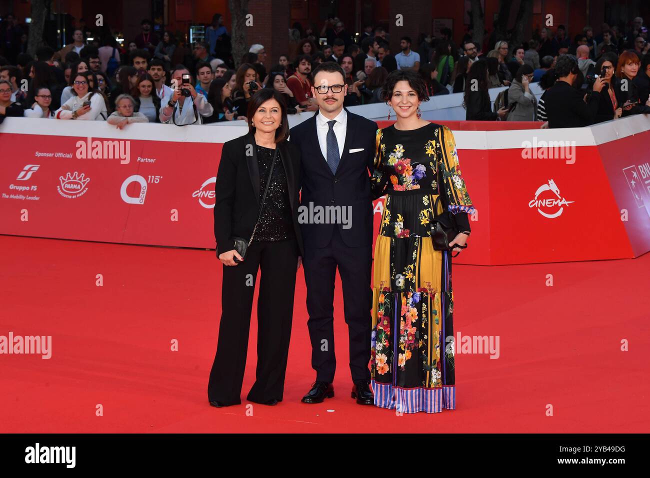Rome Cinema Fest 2024 . Rome Film Festival. Red carpet film Berlinguer ...