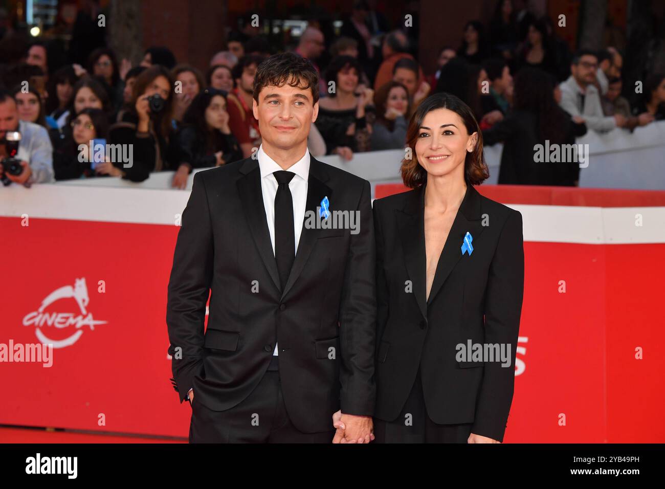 Rome Cinema Fest 2024 . Rome Film Festival. Red carpet film Berlinguer ...