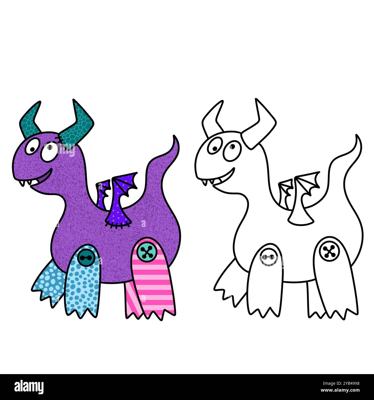 Cute toys comic kids Cut Out Stock Images & Pictures - Alamy