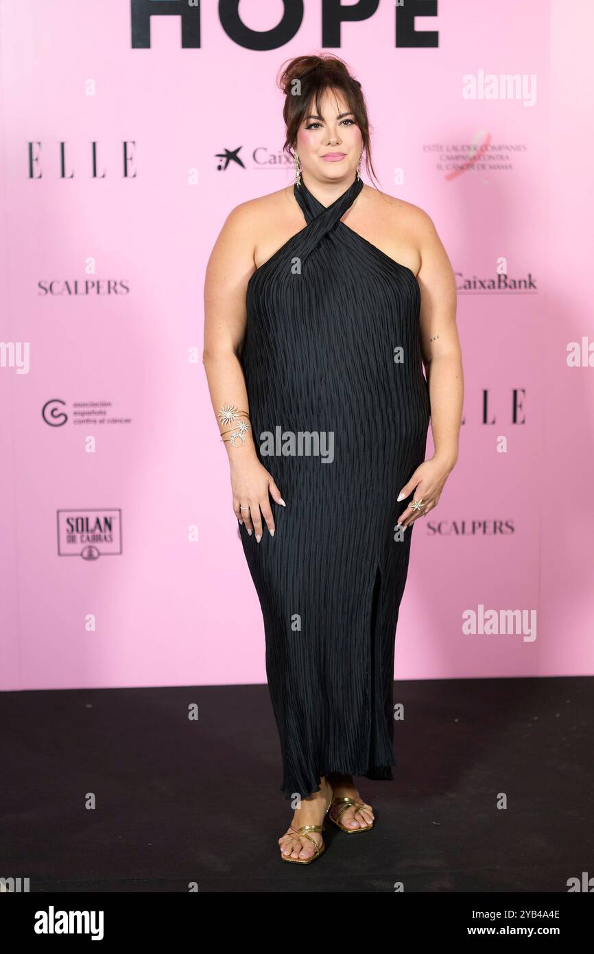 Madrid. Spain. 20241016, Ceci Wallace attends ‘ELLE For Hope’ charity ...