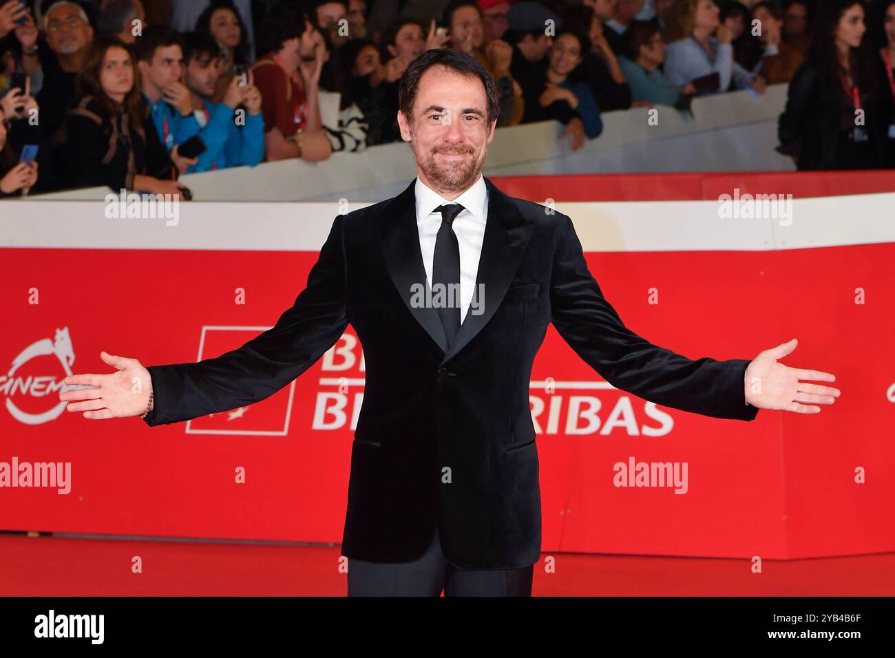 Rome Cinema Fest 2024 . Rome Film Festival. Red carpet film Berlinguer ...