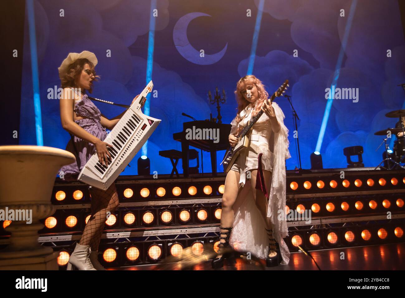 London, United Kingdom. 16th October 2024. The Last Dinner Party play ...