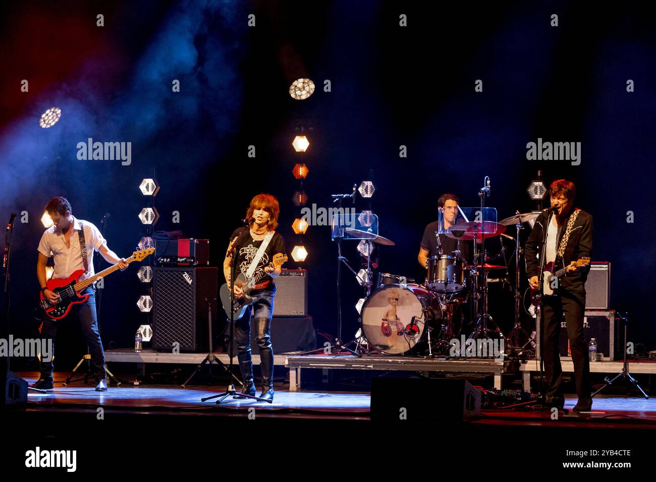 Edinburgh, UK. 16th Oct, 2024. The Pretenders perform Live at the ...