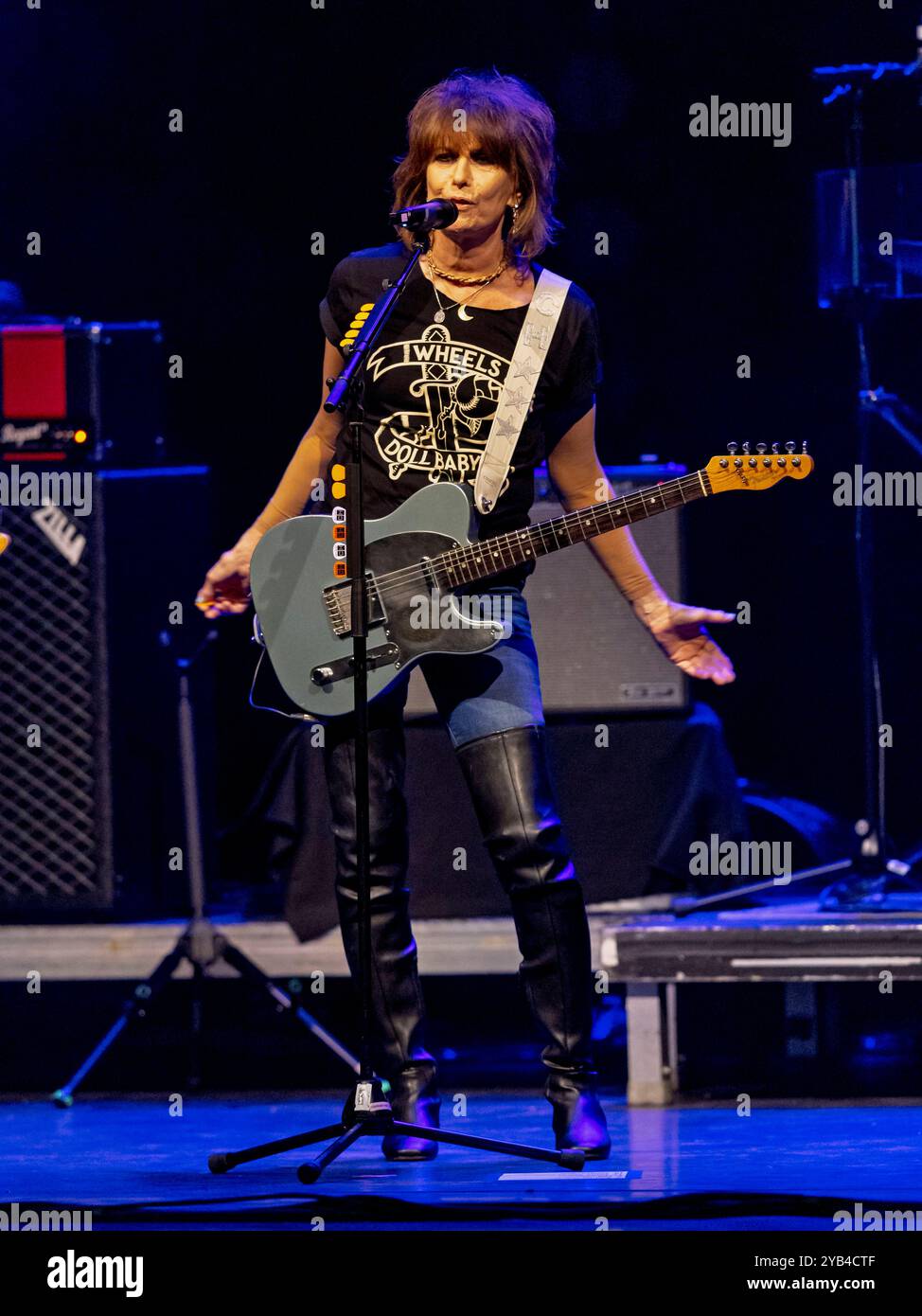 Edinburgh, UK. 16th Oct, 2024. The Pretenders perform Live at the ...