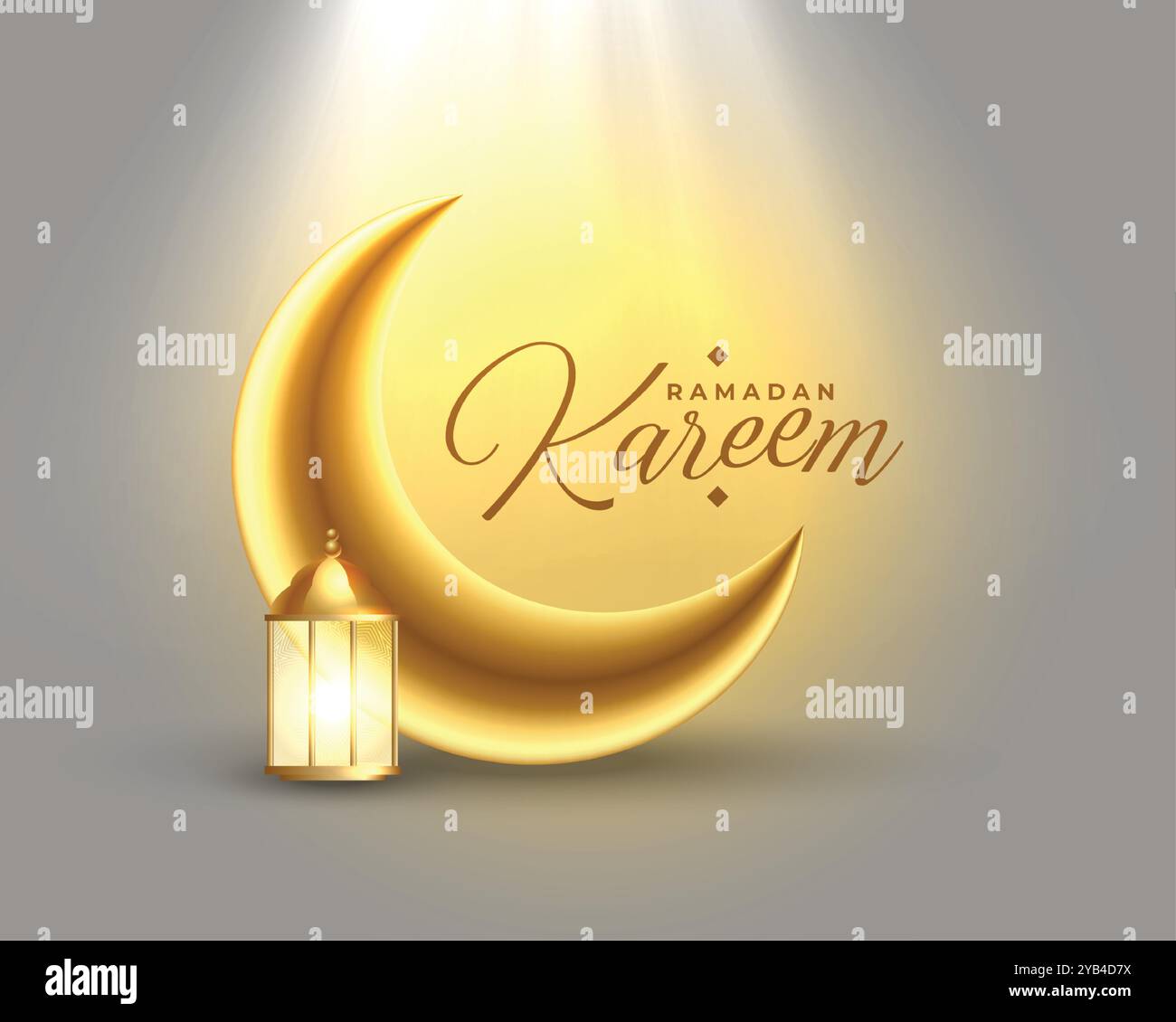 holy ramadan festival blessing wishes card design Stock Vector Image ...