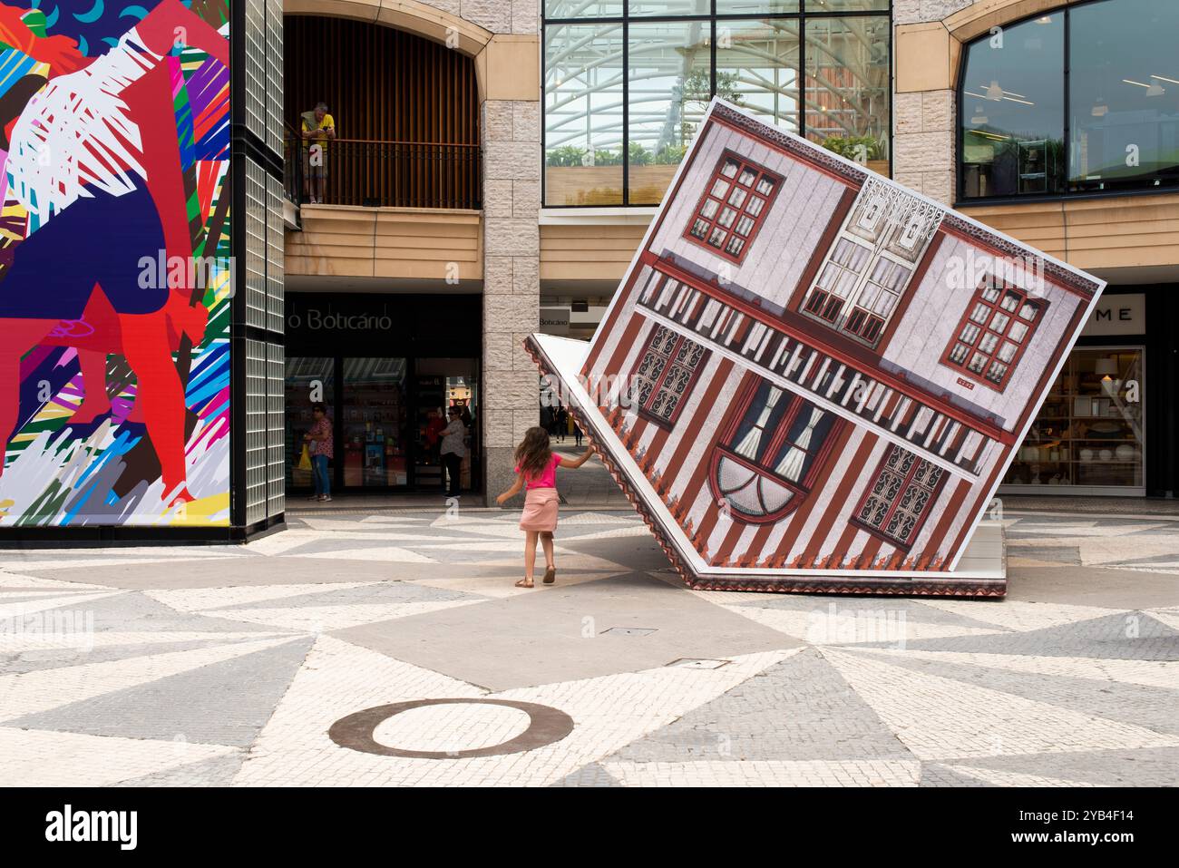 The Forum shopping centre in Aveiro, Portugal Stock Photo - Alamy