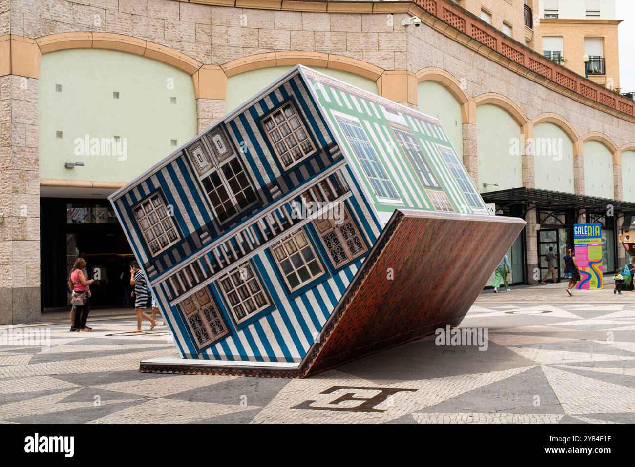 The Forum shopping centre in Aveiro, Portugal Stock Photo - Alamy