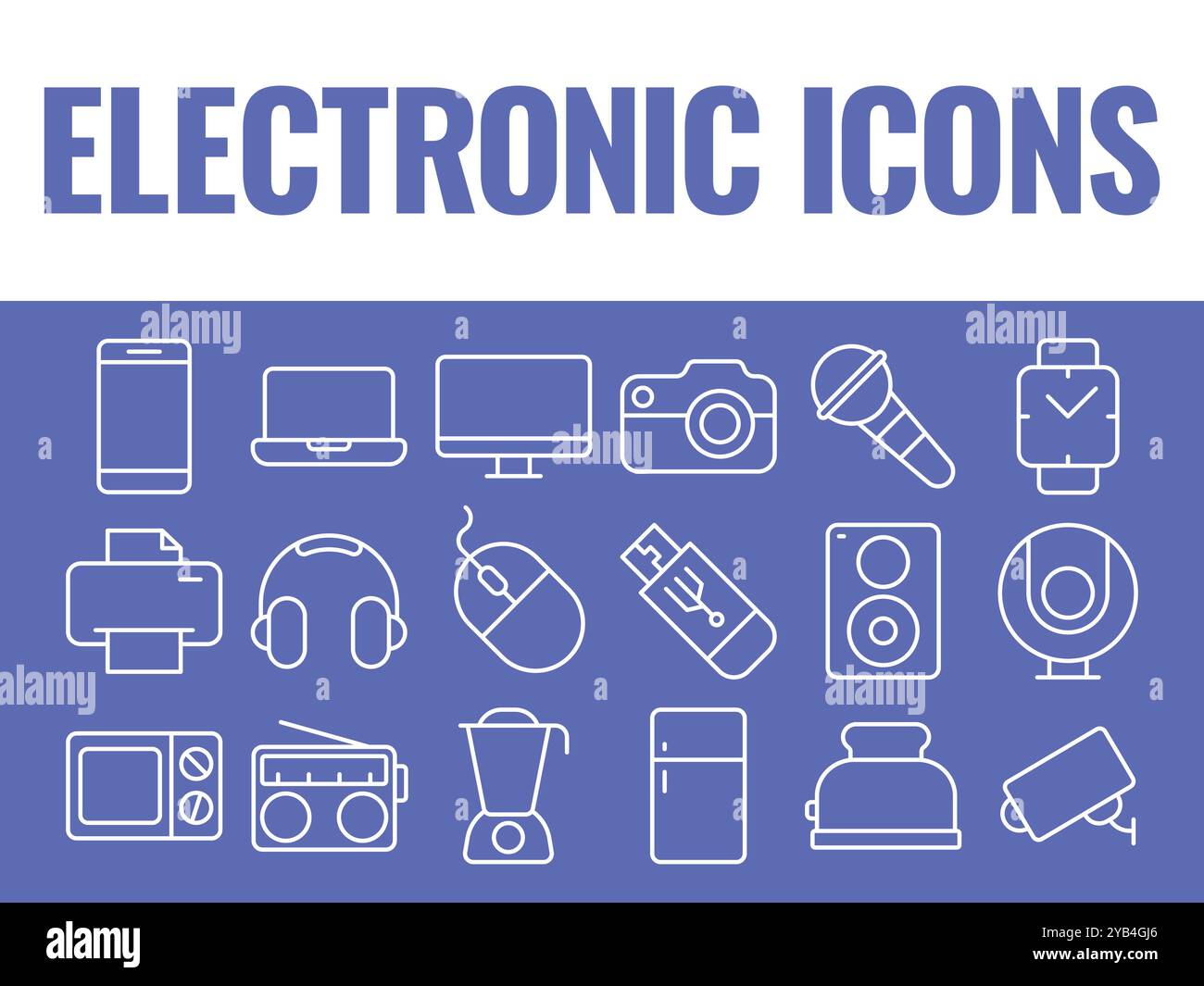 Electronic Devices Icons Set Vector. Electric Device vector icons. home ... Electronic Devices Icons Set Vector. Electric Device vector icons. home ...