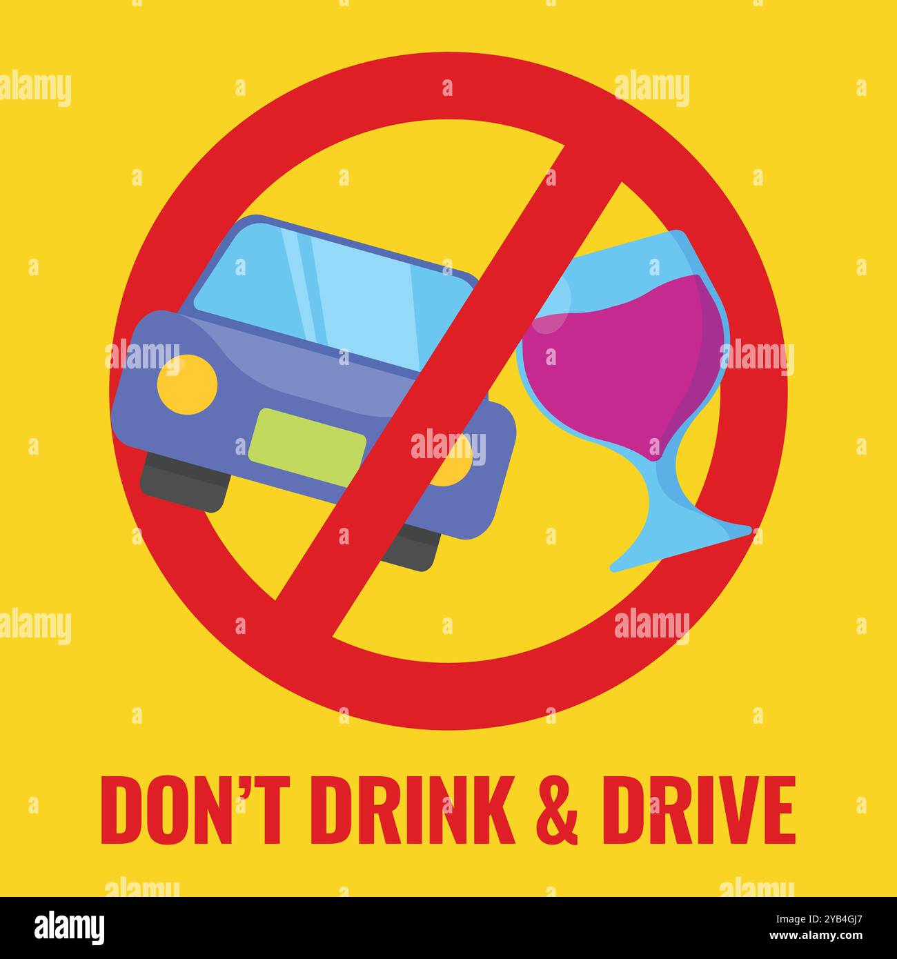 Driving addiction Stock Vector Images - Alamy