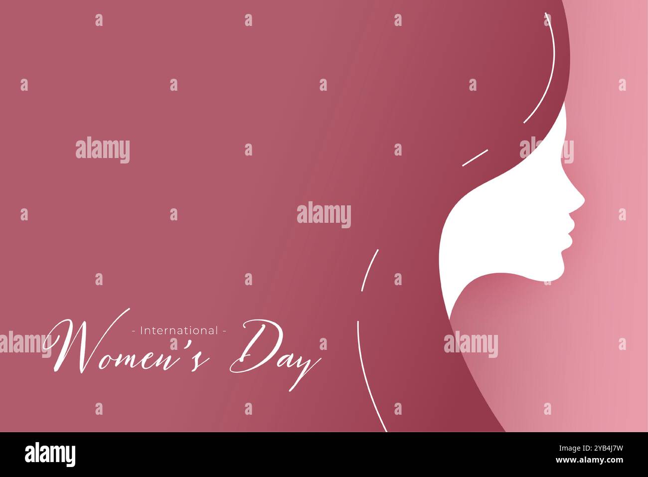 happy womens day beautiful background design Stock Vector Image & Art - Alamy
