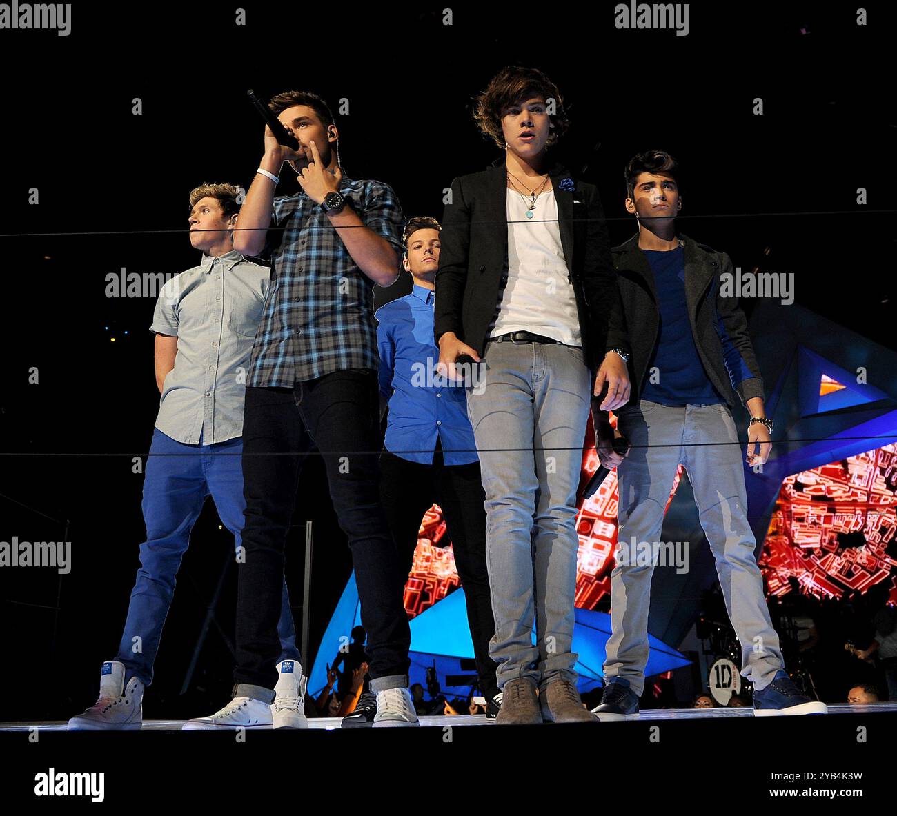 LOS ANGELES, CA - SEPTEMBER 6: Niall Horan, Liam Payne, Harry Styles ...