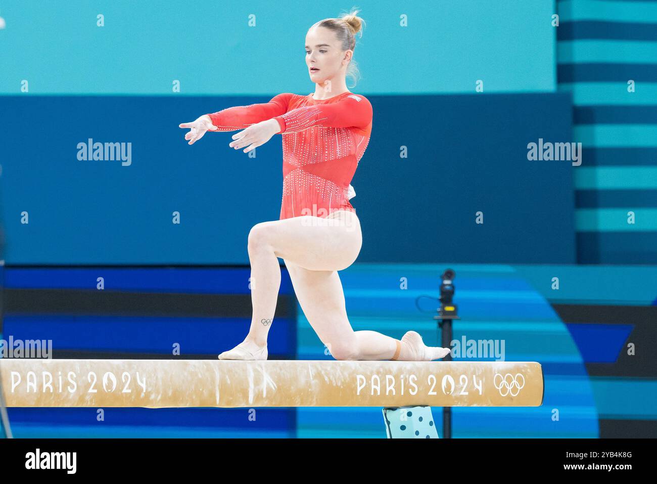 August 01, 2024: Alice Kinsella of Great Britain performs in the Women ...